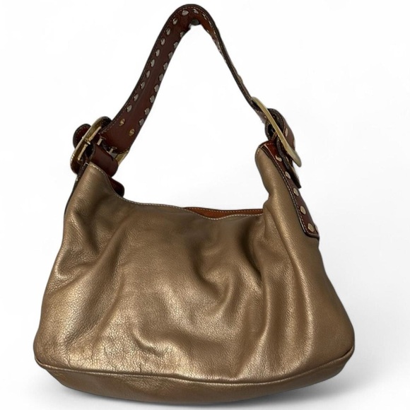 Be & D | Bags | Be D Crawford Studded Leatherhobo Bag | Poshmark